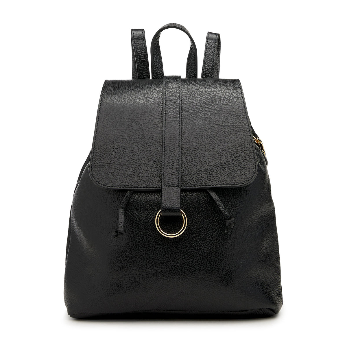 BOSAR - Hammered leather backpack – Leather Shop Italy