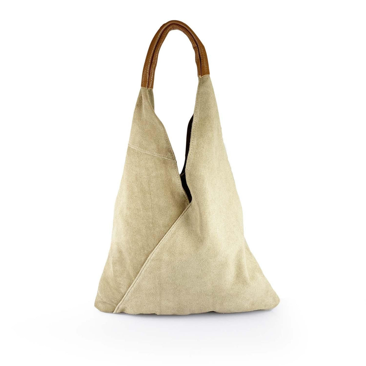 Sack bag, soft suede, Made in Italy, – Leather Shop Italy